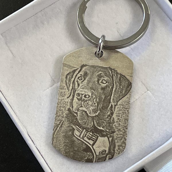 Custom Childrens Drawing Flat Bar Keychain Actual Kids Drawing Childs ...