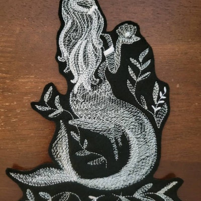 DOUBLE PACK Tentacles Iron on Patches Embroidered Patch - Etsy