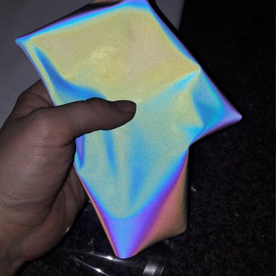 Midnight Rainbow Laser Reflective Material Colorful Gradient Creative ...