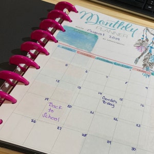 Watermelon Printable Planner Tropical Pack: Daily, Weekly Planner and ...