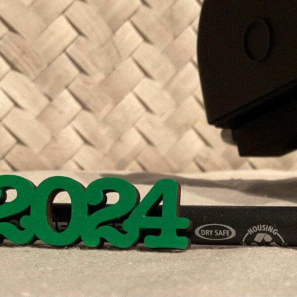 2024 Year Number Laser Cut Out Unfinished Wood Shape Craft Supply - Etsy