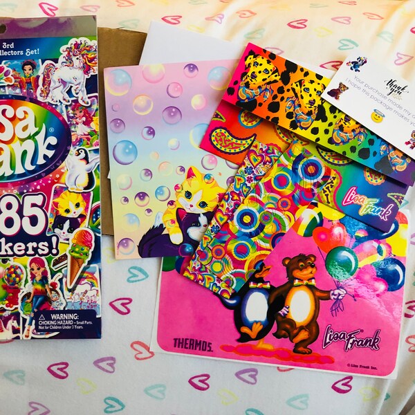 Lisa Frank Stationery Sheets - Etsy