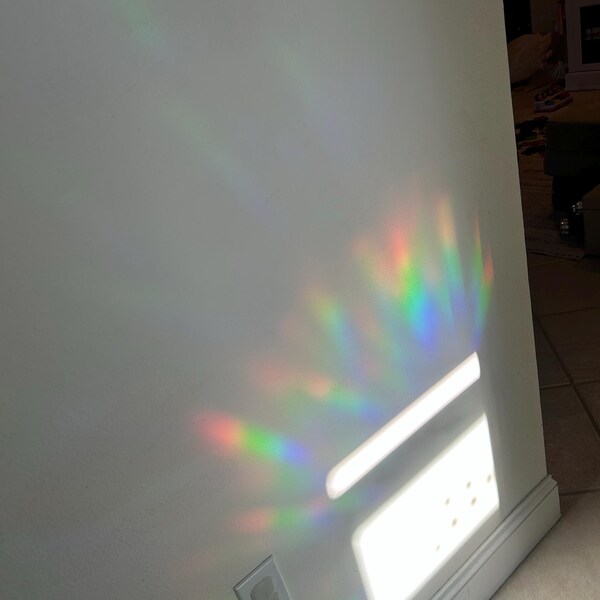 Sun Face With Lashes Window Cling Bling Holographic Rainbow Maker Sun ...