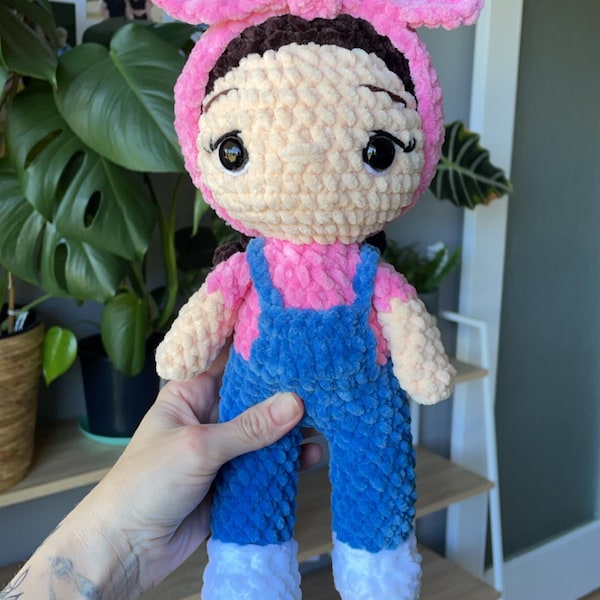 Crochet Ms. Rachel Pattern, Ms. Rachel Doll Pattern, Ms. Rachel Crochet ...