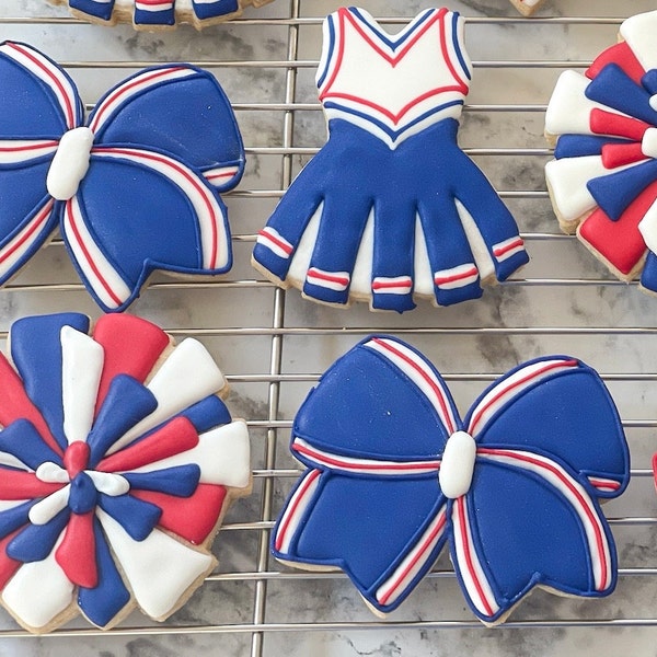Cheerleading Cookie Cutters Set of 4 - Sports - Cheer - 3D Printed ...