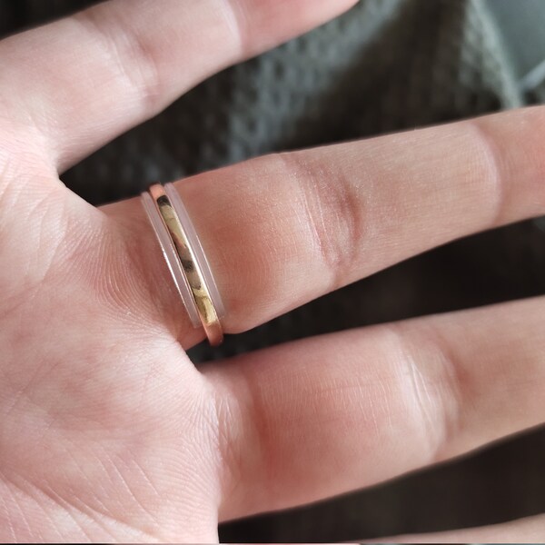 4PC Invisible Ring Size Adjuster Reducer for Loose Rings, Fit Women Men ...