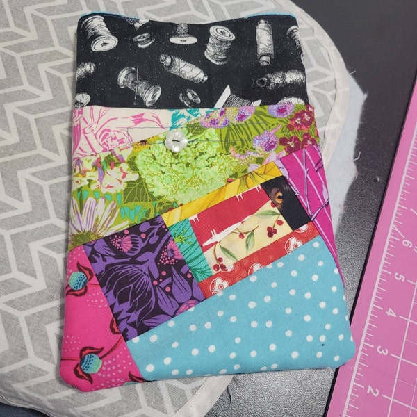 Book Sleeve Sewing Pattern in 3 Sizes: Padded Tablet or Kindle Case ...