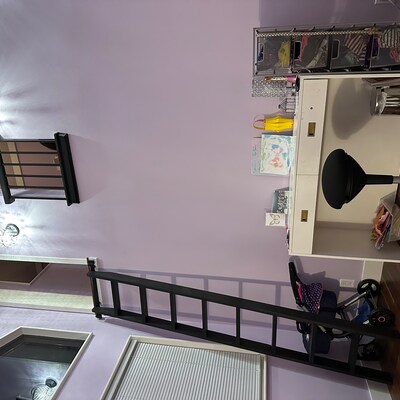 Fully Assembled Black LADDER Plus HARDWARE Kit Option 6.6 Ft - Etsy Canada