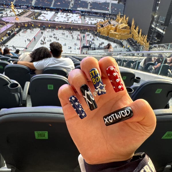 The Weeknd Nails - Etsy