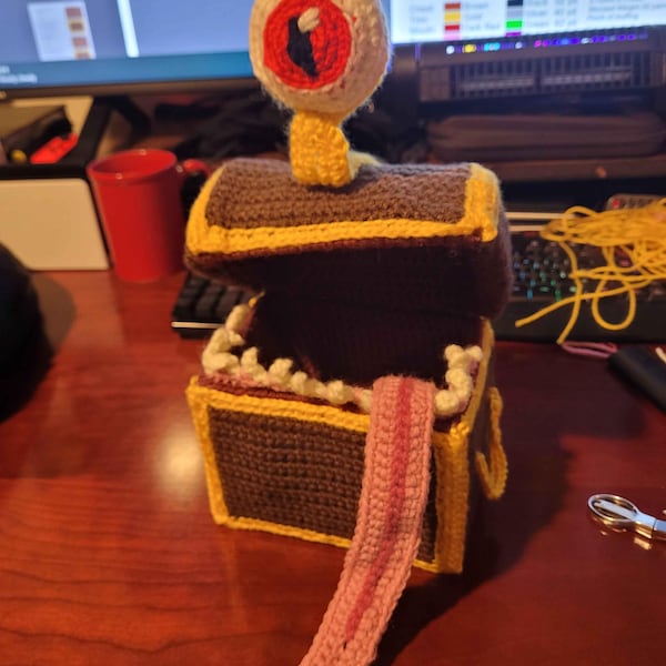 Mimic Chest Crochet Amigurumi Pattern - Etsy