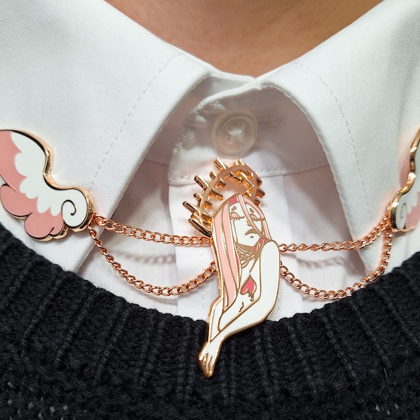 Heartbroken | Enamel Pin - Etsy