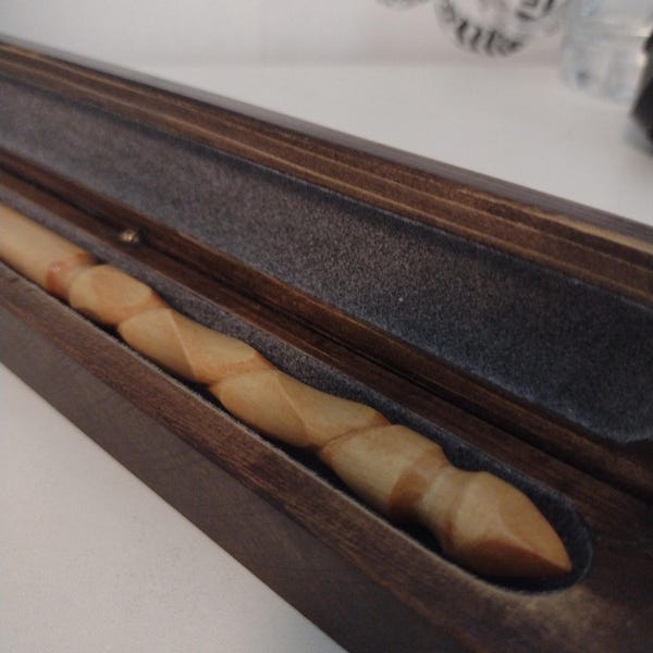 Pick Your Team Wand, Blue & Bronze Magic Wands, Wood Wand, Magic Wand ...