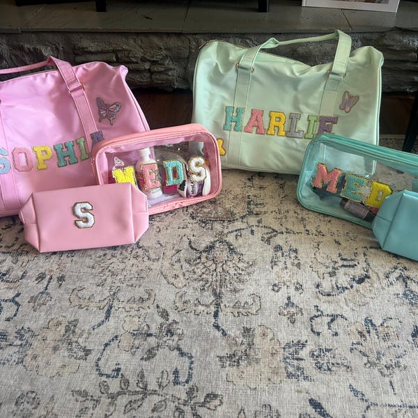 3 Inch Greek Letters | Sorority Letters | Chenille Greek Letters | Iron ...