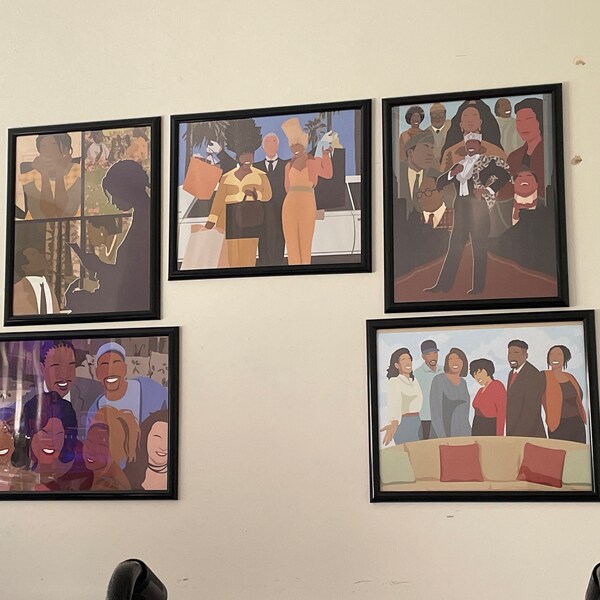 A Different World Sitcom Poster, A Different World TV Series Inspired ...