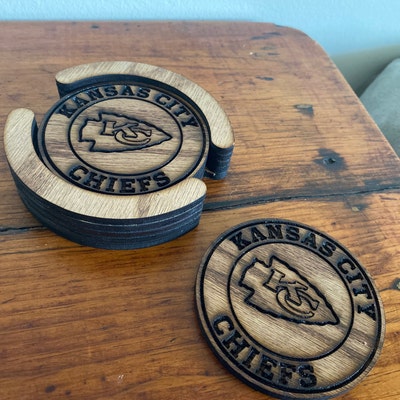 Alabama Crimson Tide Coasters 4 Laser Engraved, Stained & Sealed ...