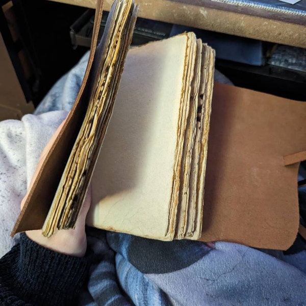 Ultra Thick Handmade Watercolor Paper, Deckled Edge Paper, 500GSM 15 ...