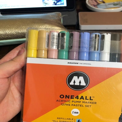 Posca 54 Piece Marker Pen Set With Carry Case Acrylic Non Permanent ...