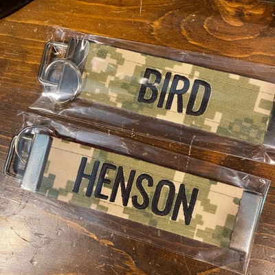 Personalized Army ACU Nametape Bow Army Bow Deployment - Etsy