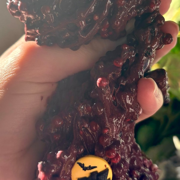 Vampire Floam Slime With Jelly Red Drizzle-bite Me Perfume Scent - Etsy
