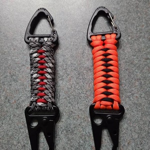 Tactical Paracord Rifle Clip HK Hook With Triangle Carabiner - Etsy