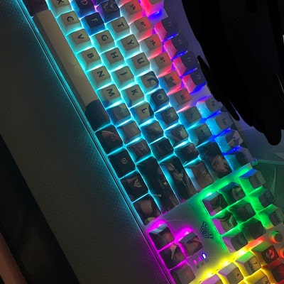 Nunu & Willump the Boy and His Yeti Series Keycap Set, 112 Keys PBT for ...