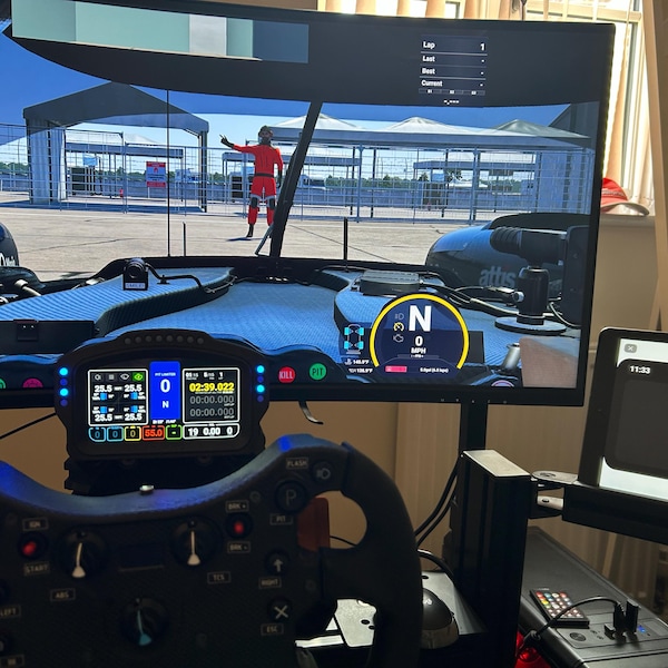 PSR Sim Screen 5.0 - 5 Inch Sim Racing Dashboard DDU - Etsy