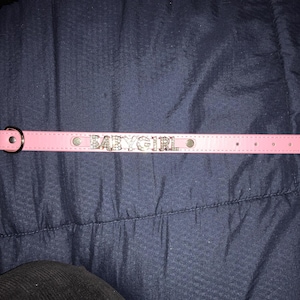 Personalized Letters Choker Collar Necklace Rhinestone Letters Choker ...