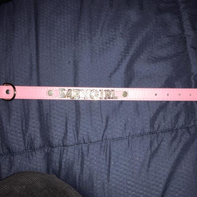 Personalized Letters Choker Collar Necklace Rhinestone Letters Choker ...