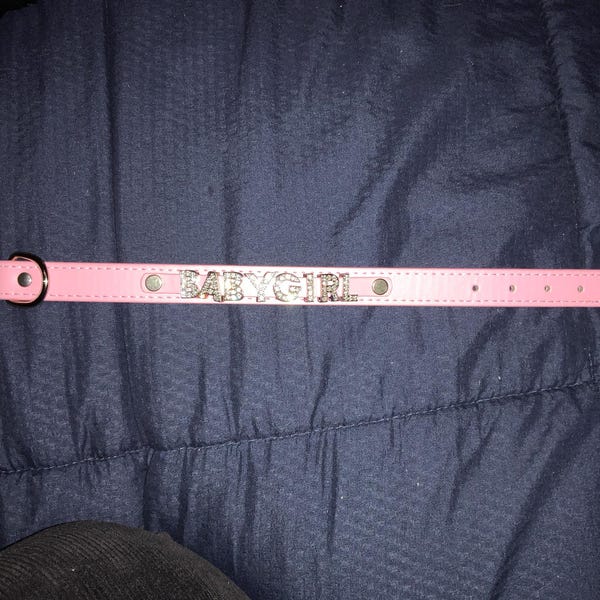 Personalized Letters Choker Collar Necklace | Rhinestone Letters Choker ...