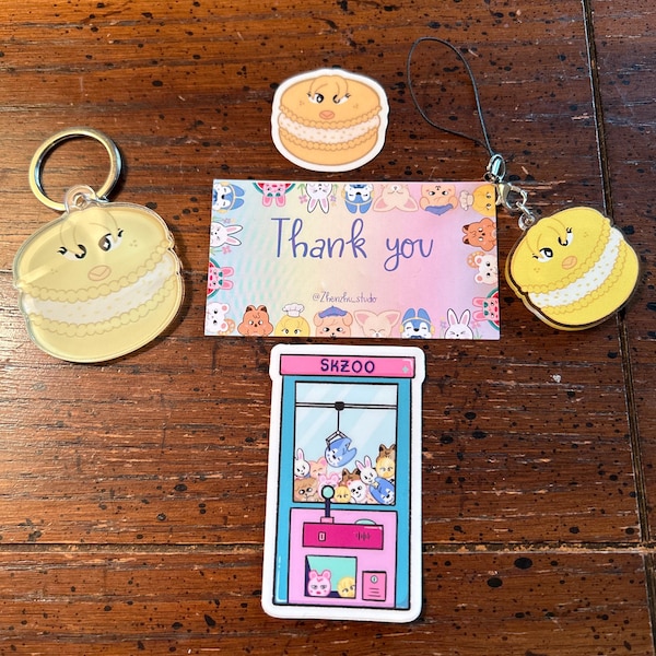 Skzoo Bangchan Wolf Chan Snack Stickers / Stray Kids Sticker - Etsy