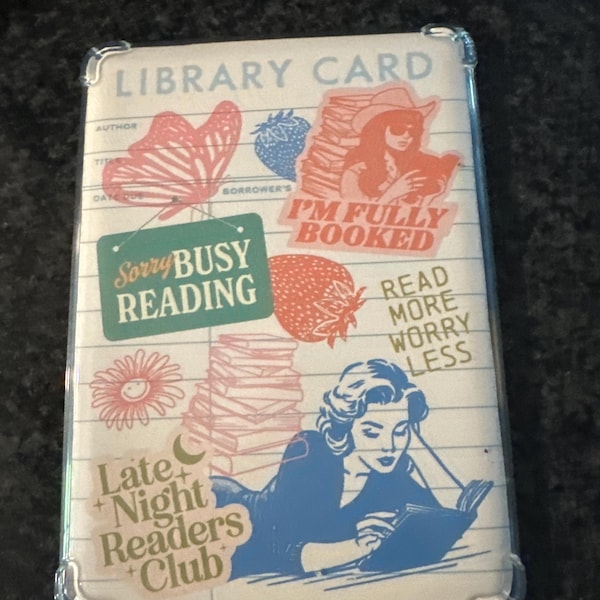 One More Chapter Kindle Insert Printable, Bookworm Blue Sky Birds ...