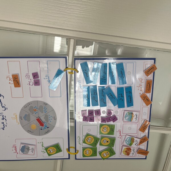 Arabic Beginning Sounds Cut and Paste Worksheets and Sound Match ...