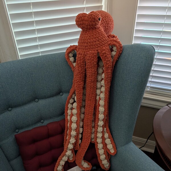 Cal the Colossal Squid Pattern Crochet Pattern digital Download PDF - Etsy