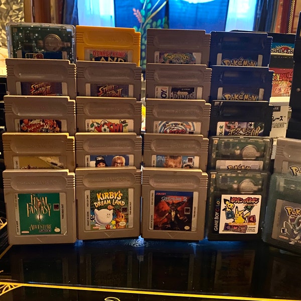 10-pack of Handheld Game Stands (display 50 Games!) - Etsy