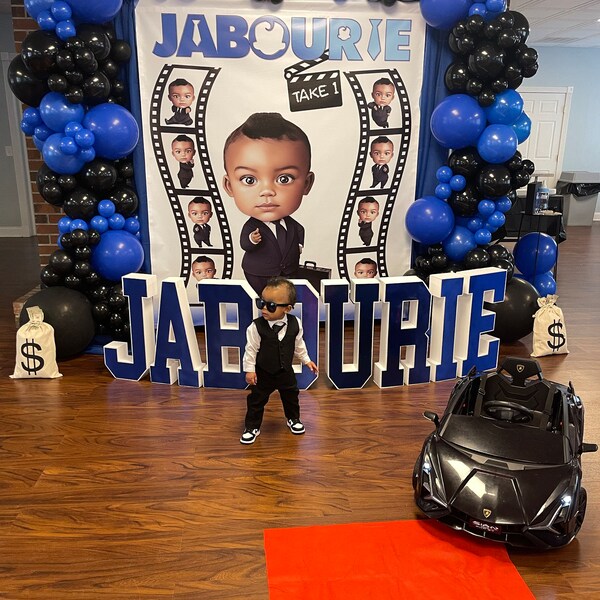Custom Designed It's A BABY JAM With the GANG Party Backdrop; Baby Jam ...
