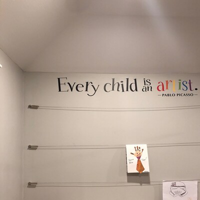 Every Child is an Artist Wall Decal Children Artwork Display Vinyl ...