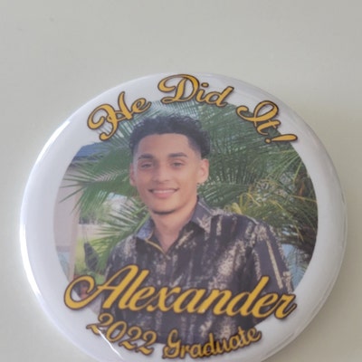 20 Class of 2024 Graduation 2 Inch Pin Back Buttons - Etsy