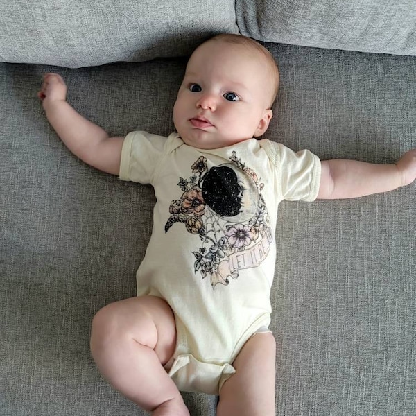 Moon Child Bodysuit, Let It Be Bodysuit, Moon Bodysuit, Luna Baby ...