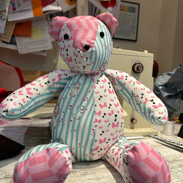 Teddy Bear Pattern and Bunny + VIDEO Tutorial - 3 Sizes, Rabbit Pattern ...