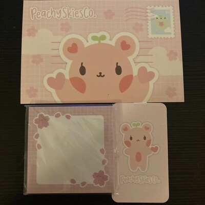 Cute Muted Pastel Aesthetic Sticky Notes, 50 Sheet Sticky Notes, Cute ...