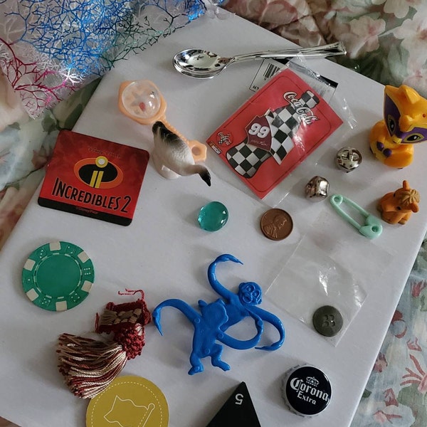 Crow Confetti Grab Bag, Magpie Candy, Found Object Jewelry, Vulture ...
