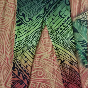 Samoa Flag Independent Upolu Tribal Art on Canvas Panels | Etsy