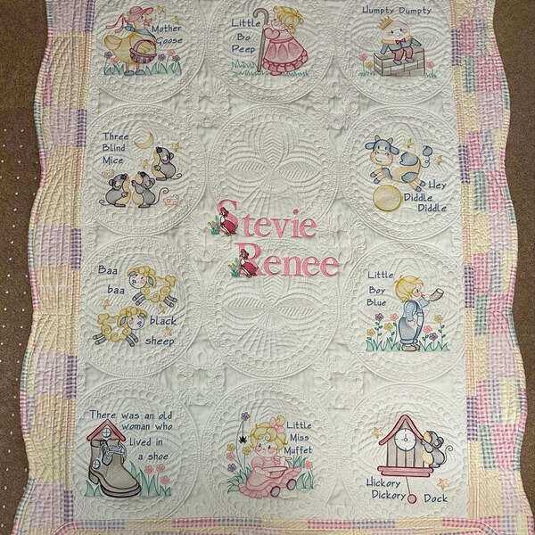 Nursery Rhymes Machine Embroidery Designs Pack Instant Download 4x4 5x5 ...