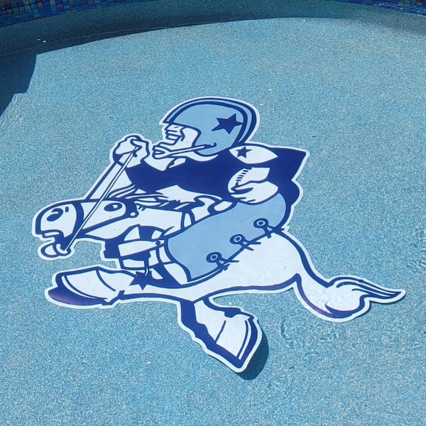 Custom Pool Mat: Removable Underwater Monogram, Logo Decoration - Etsy