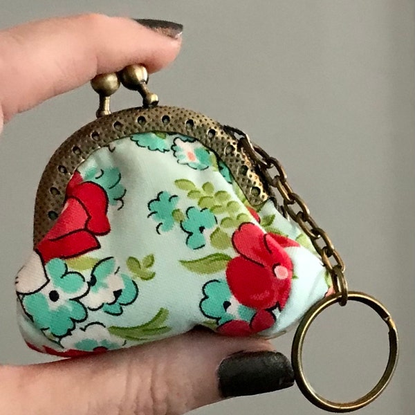 Coin Purse Pattern, Sewing Pattern, Frame Purse Tutorial for Curved ...