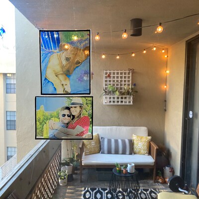 Starry Night WINDOW CLING Suncatcher Faux Stained Glass - Etsy