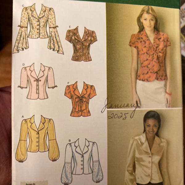 Uncut Simplicity Sewing Pattern 9183 Sewing Pattern Misses Tunic Top ...