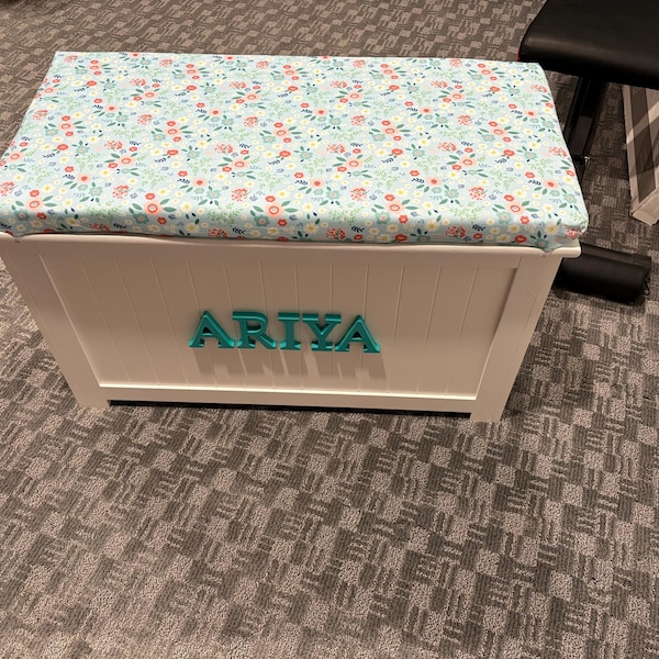 Girls Personalised Toy Box - Etsy