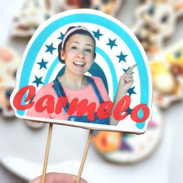 Ms. Rachel Birthday Stickers: Printable Party Decorations (PDF) - Etsy