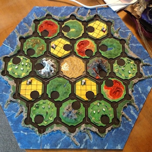 Custom 3D Print Magnetic Game Board for Settlers of Catan - Etsy UK